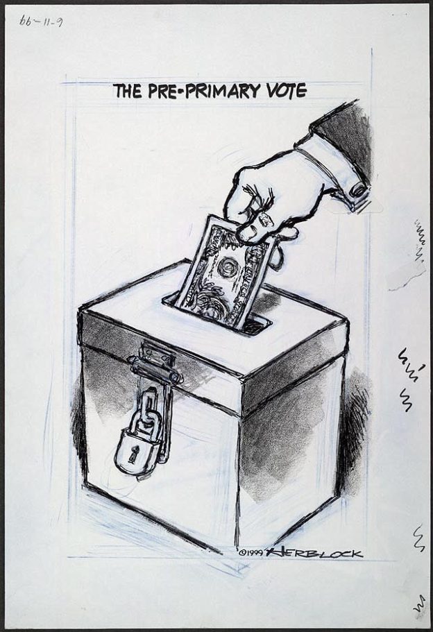 Invisible Primary Political Cartoon | Government & Legal Studies 2005 ...