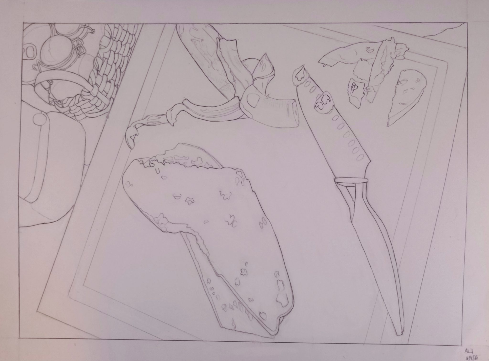 Amanda Trent- Time Capsule – Drawing I Online