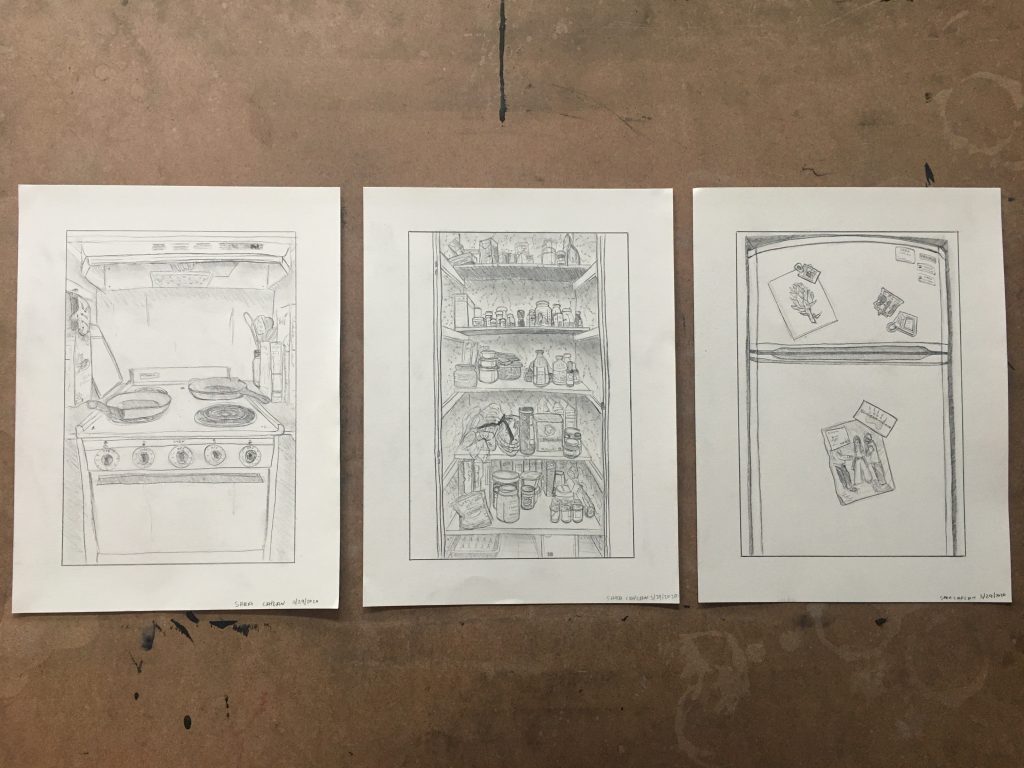 1) Drawing-in-Place – Drawing I Online