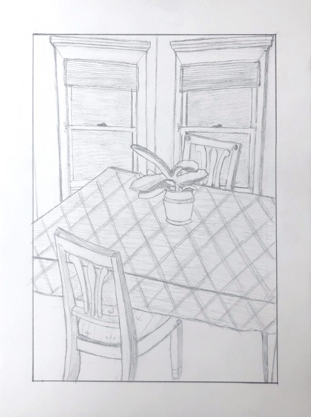 Ryan’s Dining Room – Drawing I Online