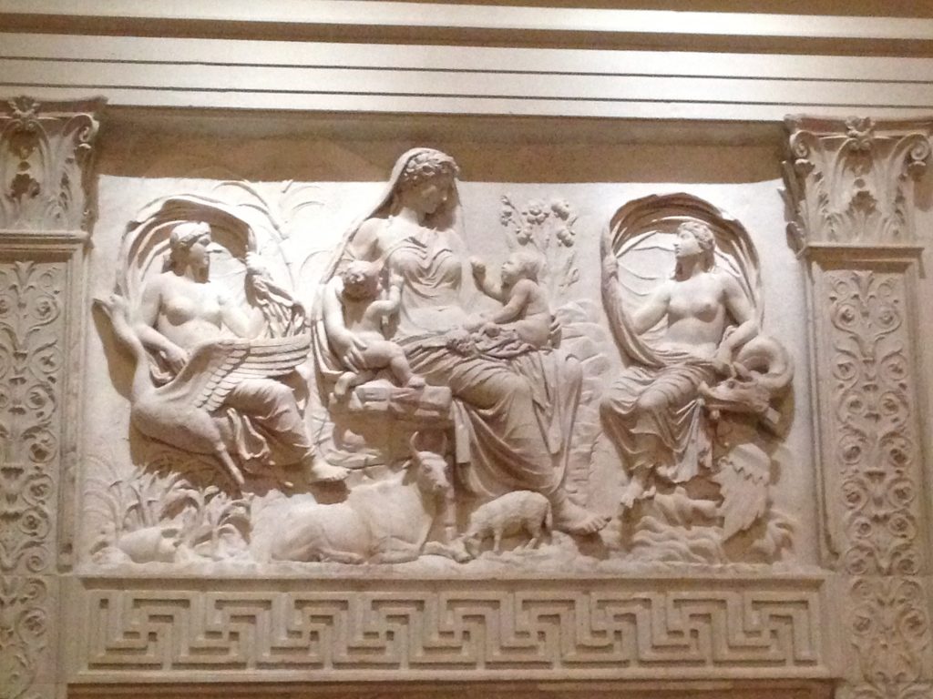 The Ara Pacis in Color